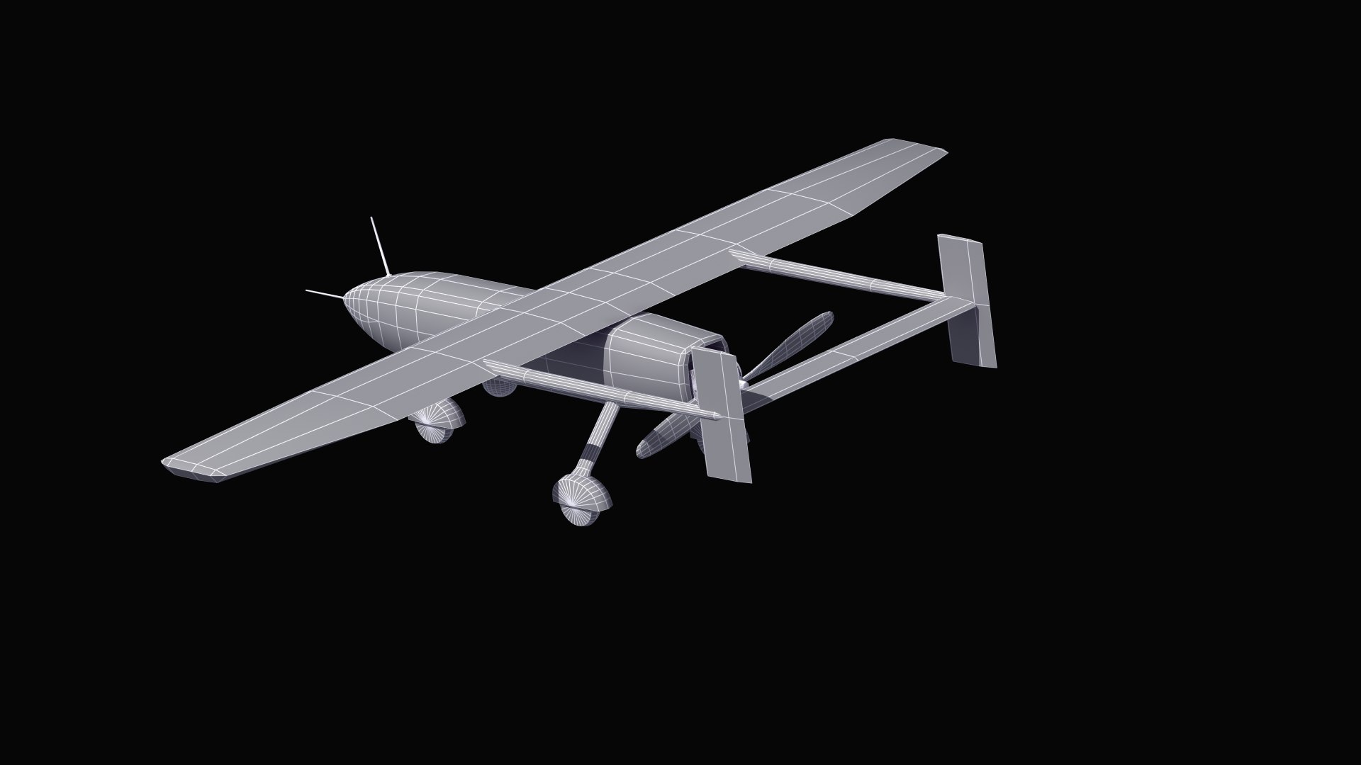 3D ababil-3 drone uav - TurboSquid 1454943