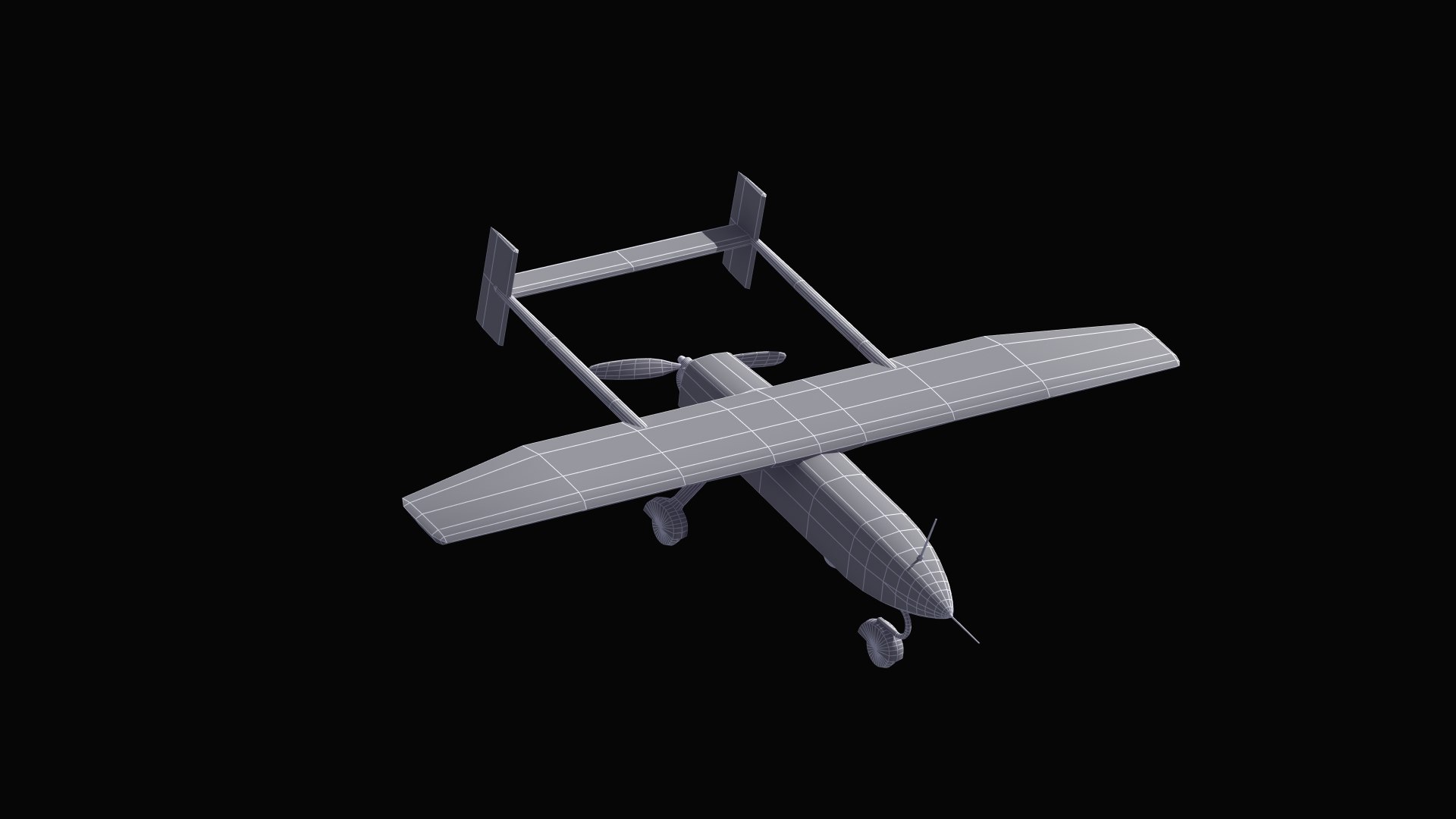 3D ababil-3 drone uav - TurboSquid 1454943