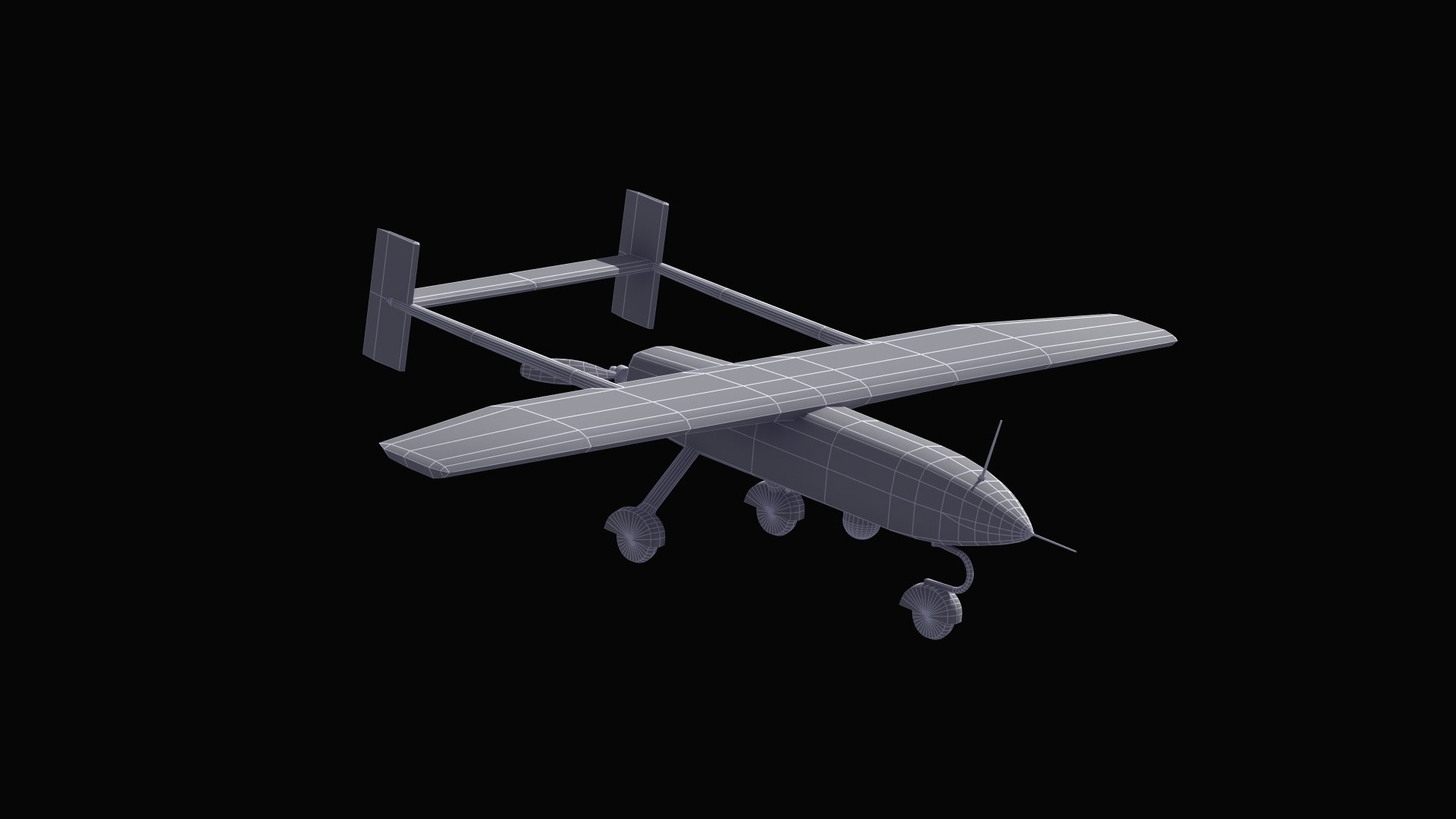 3D ababil-3 drone uav - TurboSquid 1454943
