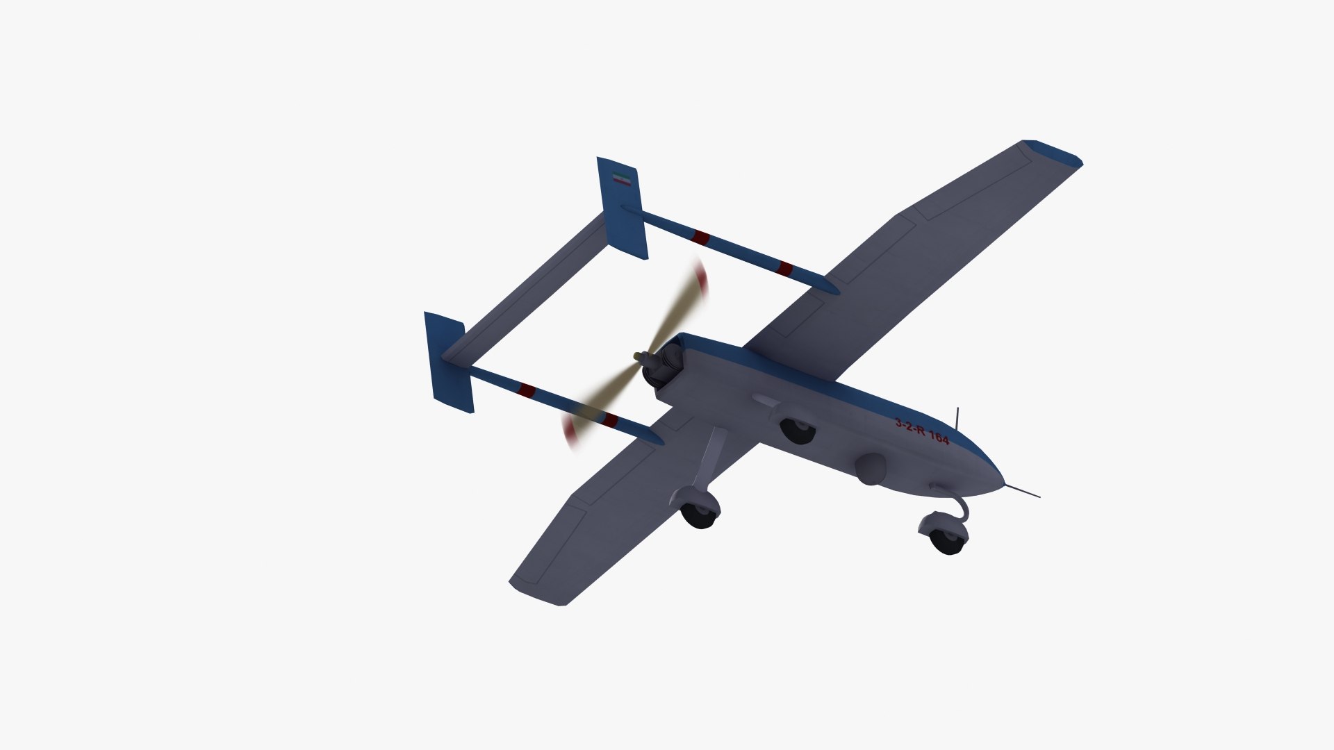 3D ababil-3 drone uav - TurboSquid 1454943