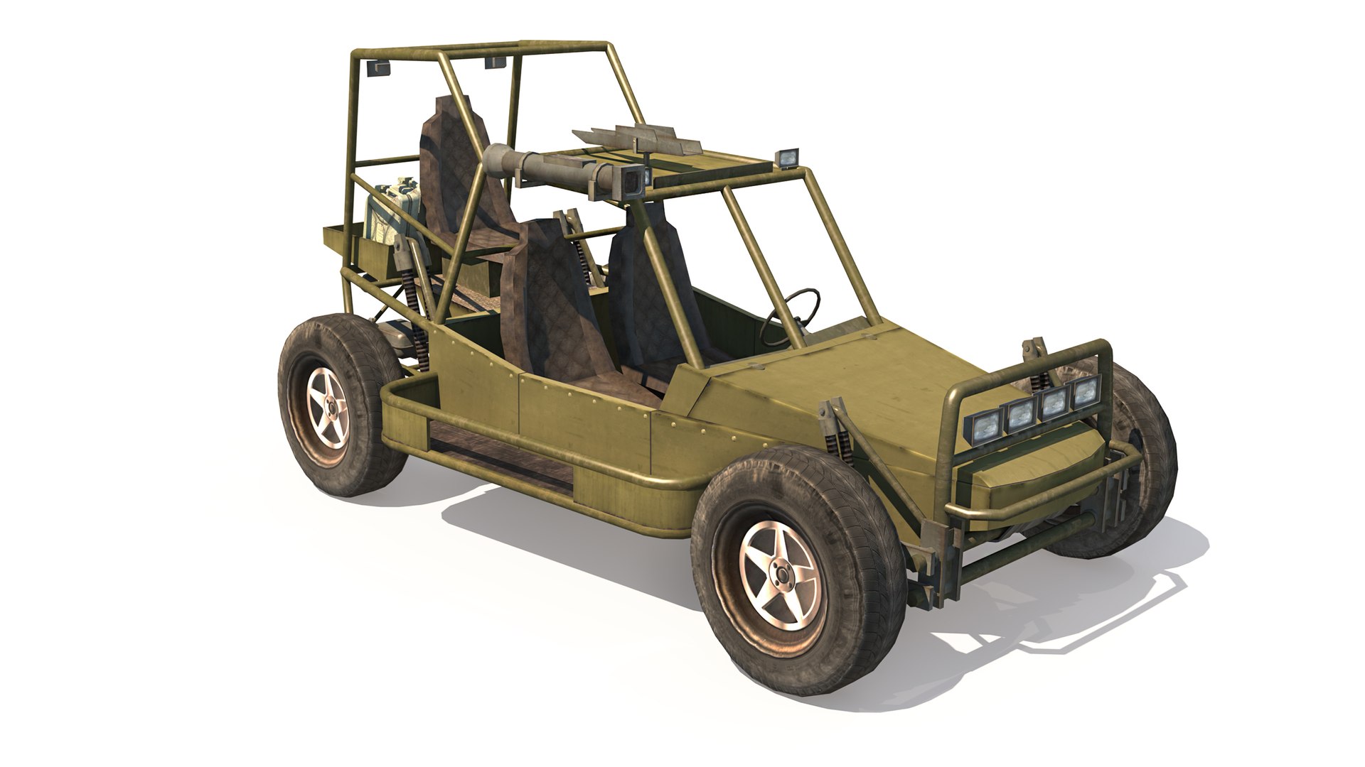 Dune Military Buggy Games 3D Model - TurboSquid 1381039