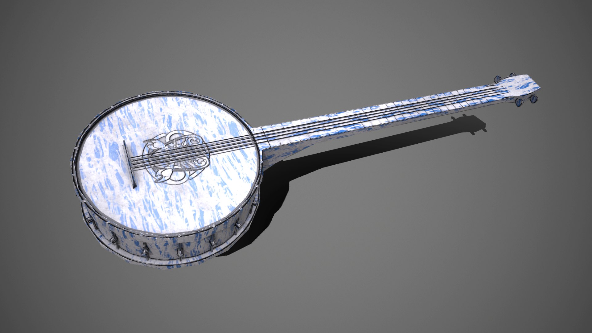 Banjo 3D Model - TurboSquid 1171761