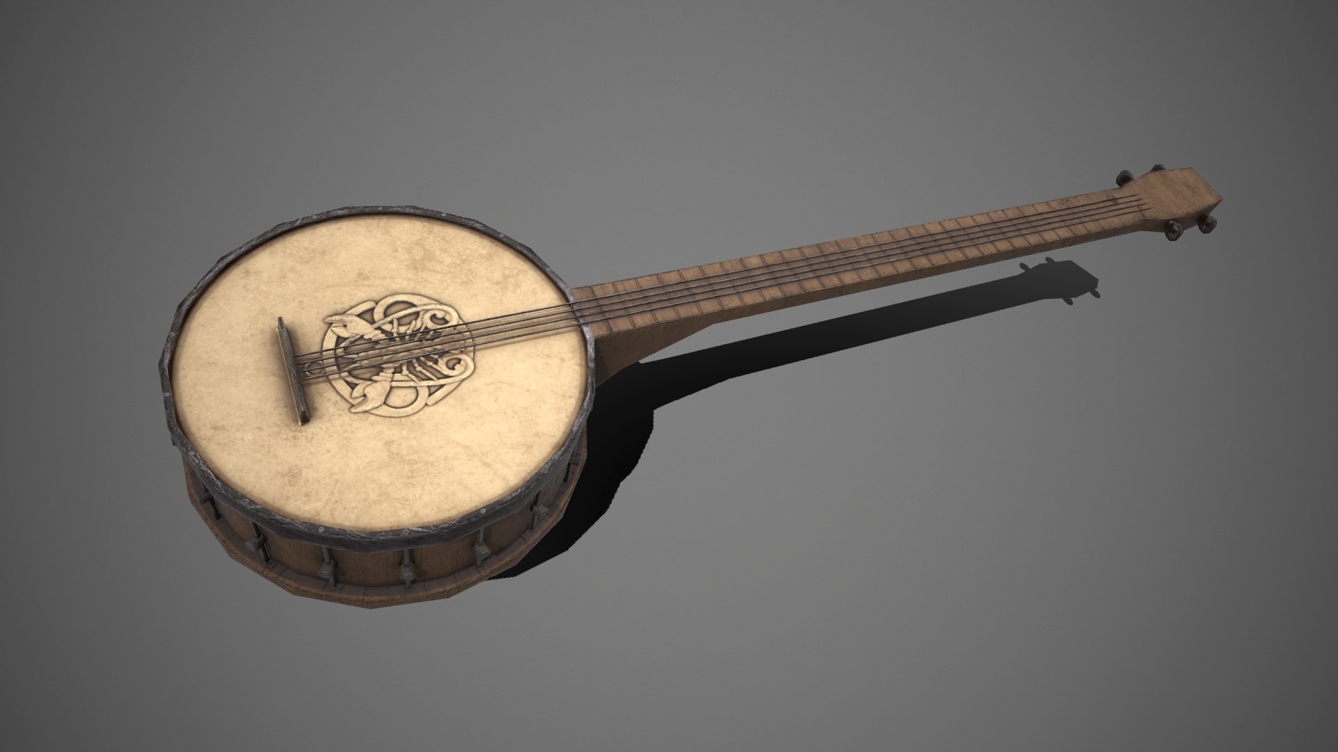 Banjo 3D Model - TurboSquid 1171761