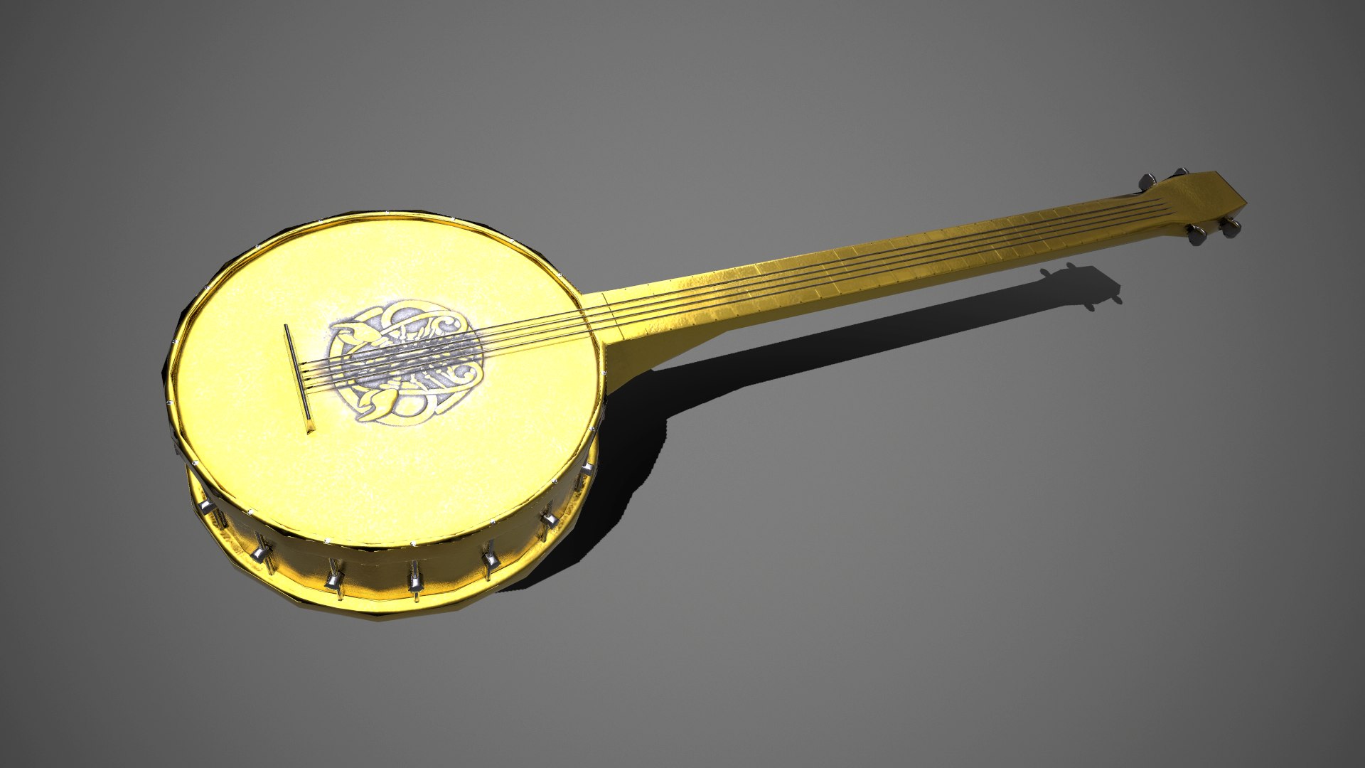 Banjo 3D Model - TurboSquid 1171761