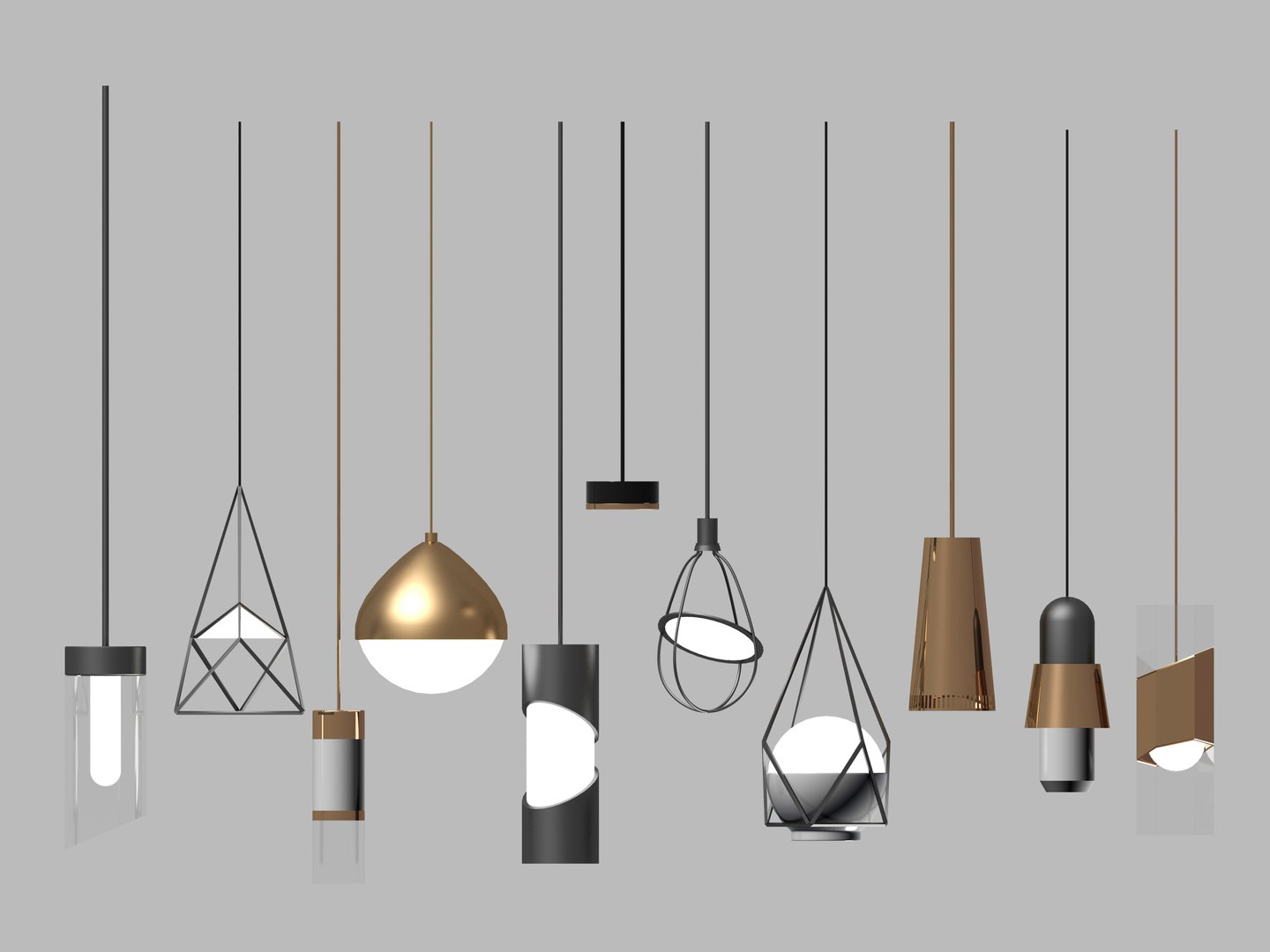 modelo 3d Modern lamps - TurboSquid 1973932