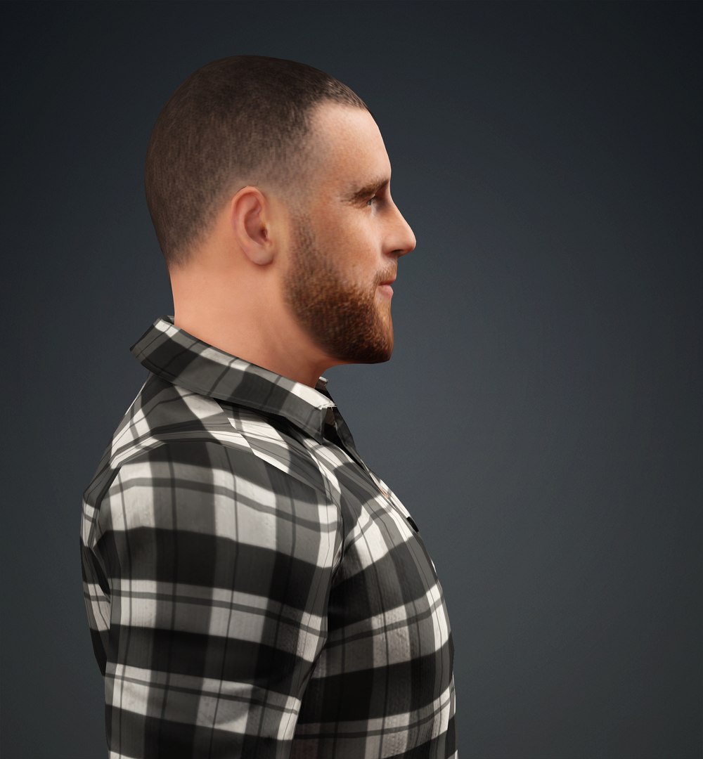 3D Travis Kelce Model - TurboSquid 2282057