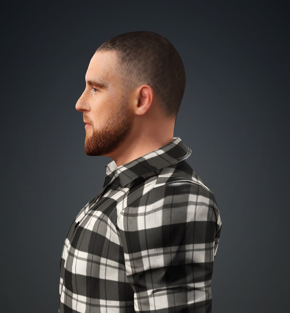 3D Travis Kelce Model - TurboSquid 2282057