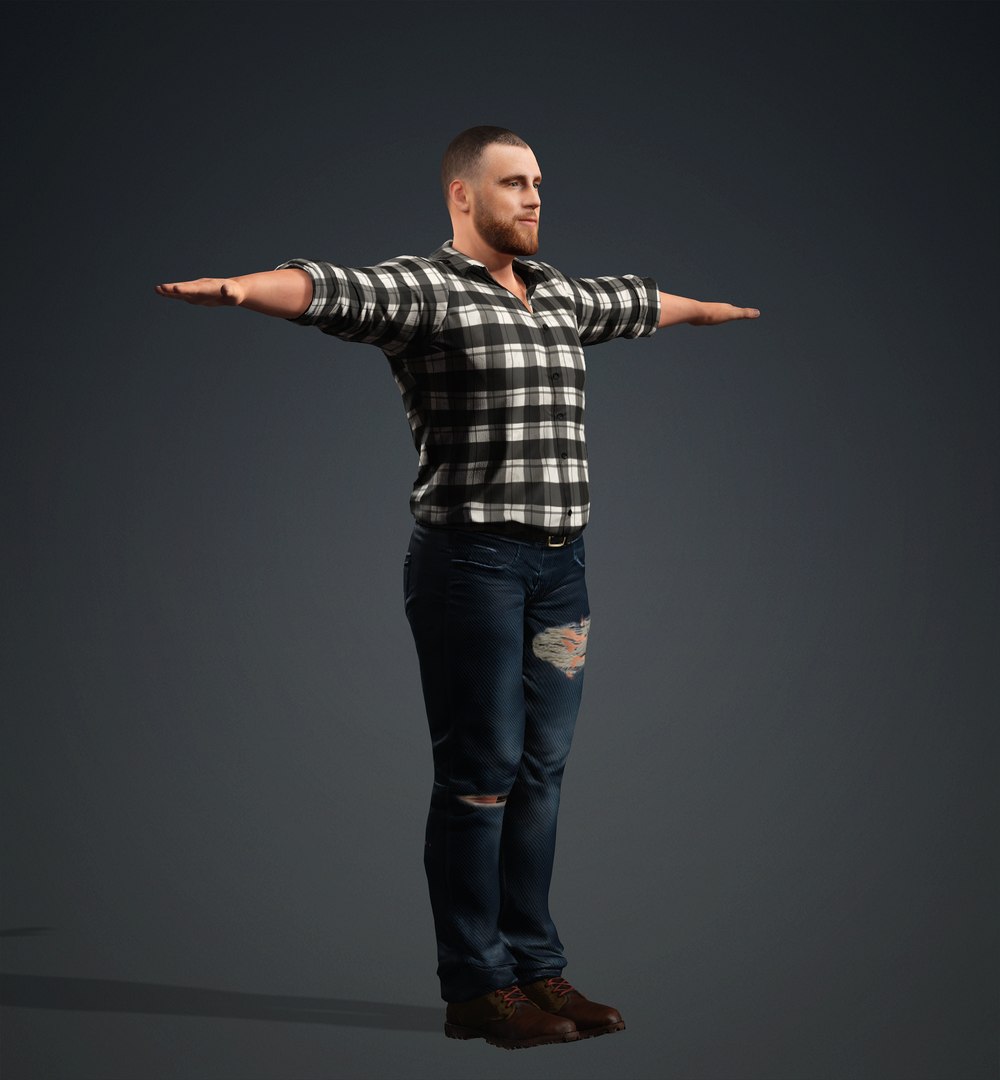 3D Travis Kelce Model - TurboSquid 2282057