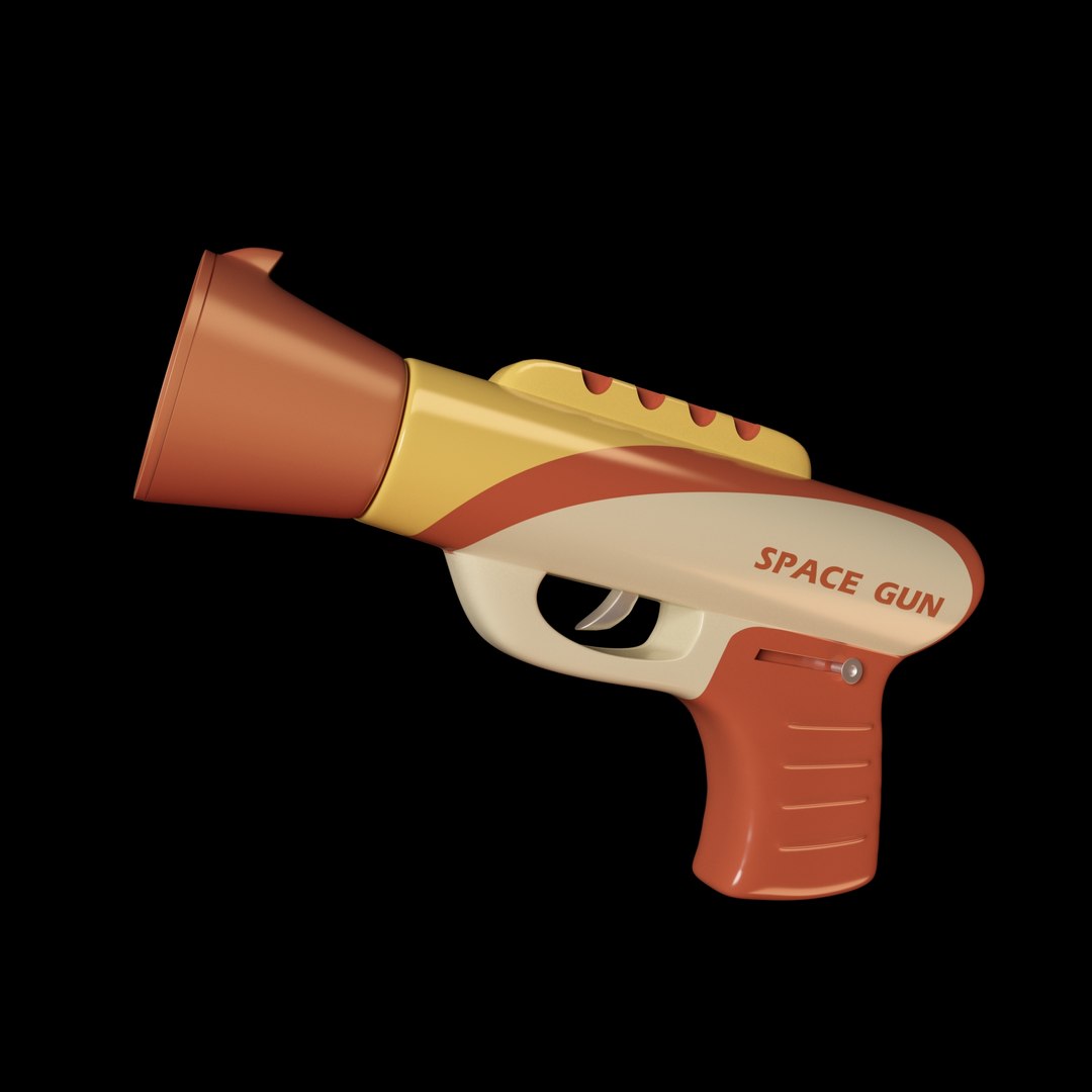 Space Gun 3D Model - TurboSquid 2032757