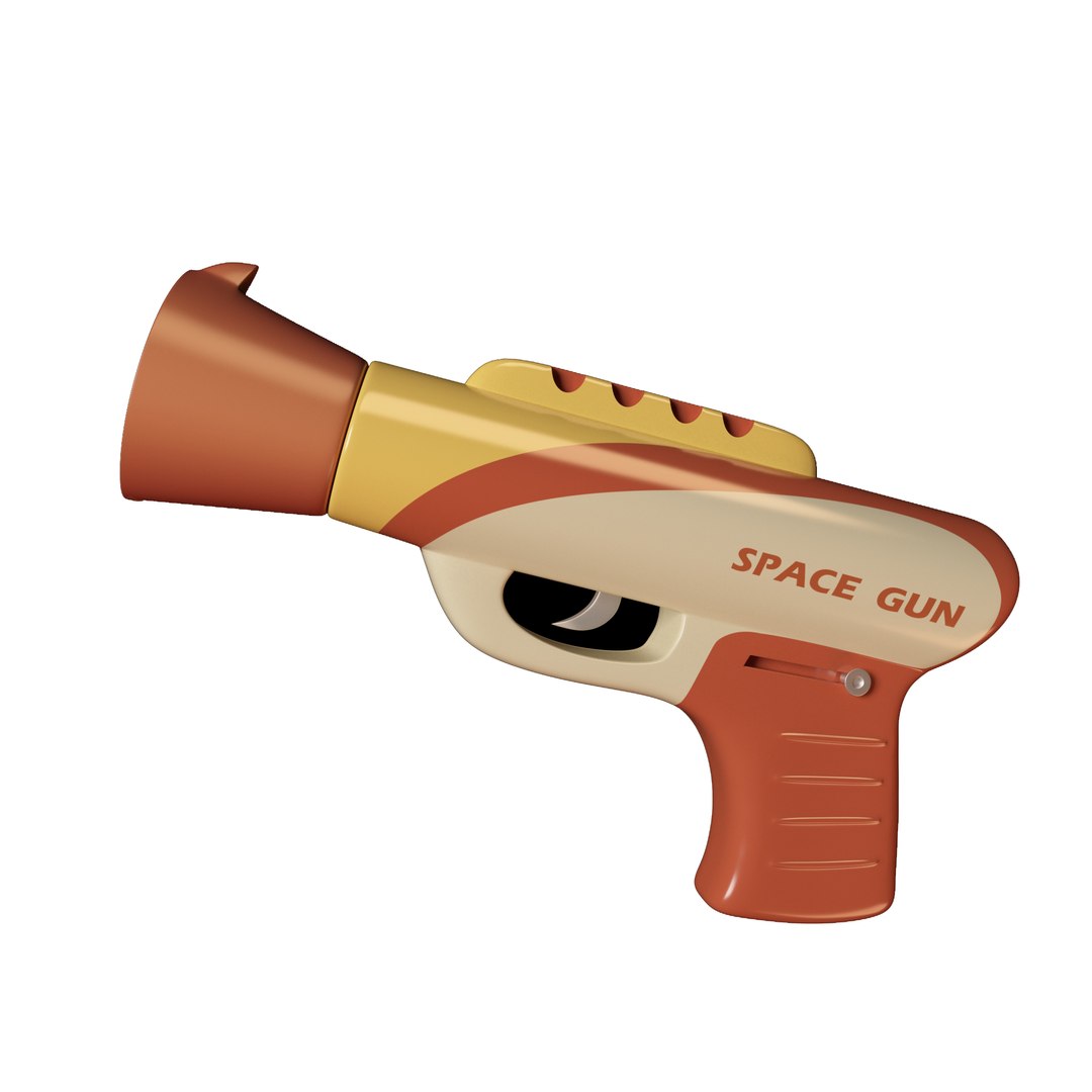 Space Gun 3D Model - TurboSquid 2032757