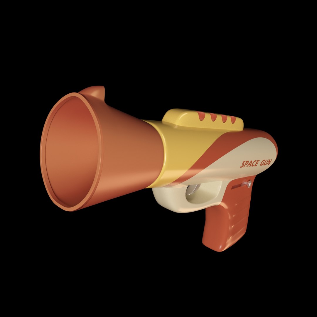 Space Gun 3D Model - TurboSquid 2032757