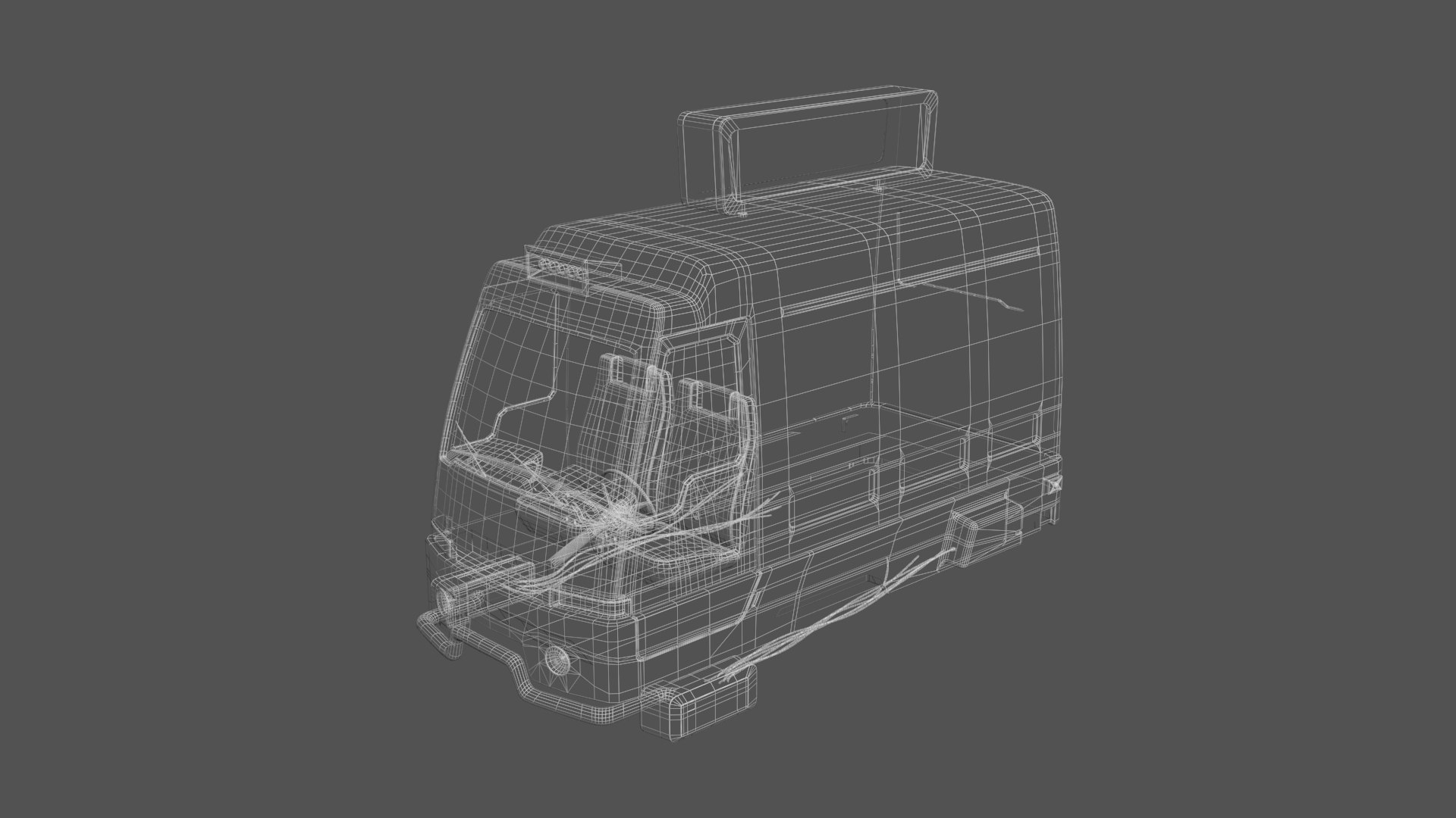 Cyberpunk Van 3D Model - TurboSquid 2258047