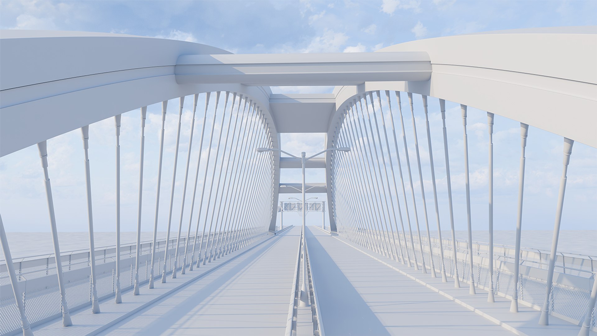 Most Apollo Bridge High Quality 3D Model Textured And UV Unwrapped 3D ...