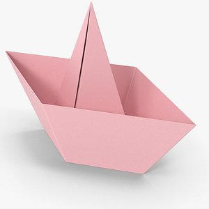 Free 3D -Paper-Boat Models | TurboSquid