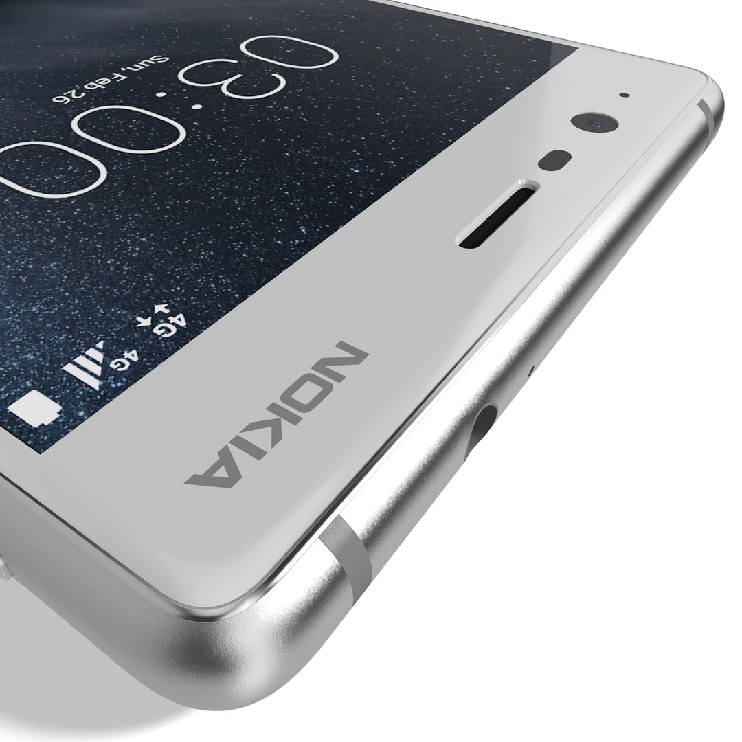 3ds Realistic Nokia 3 Silver