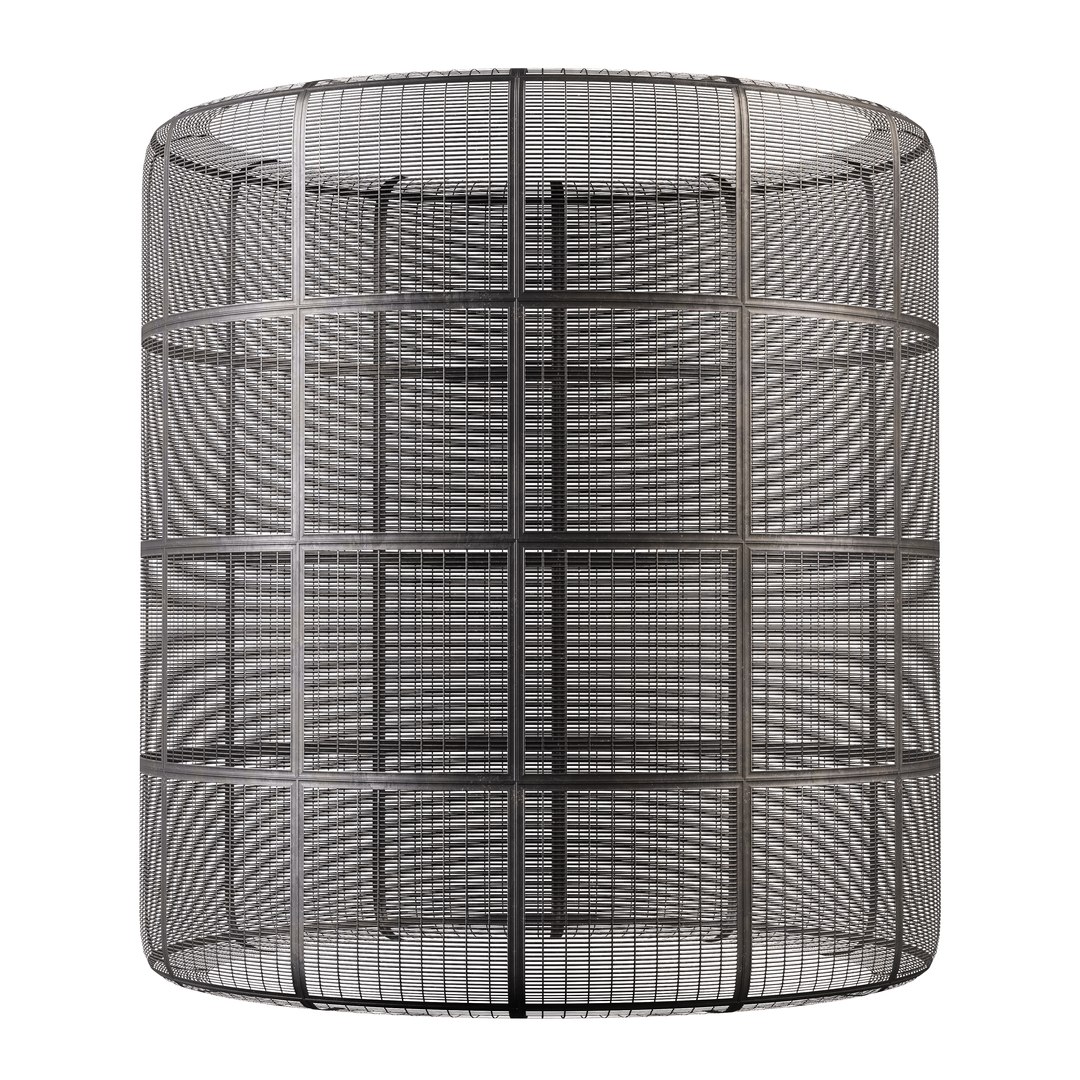 Expanded Metal Mesh Panel Seamless 3D Model - TurboSquid 2413847