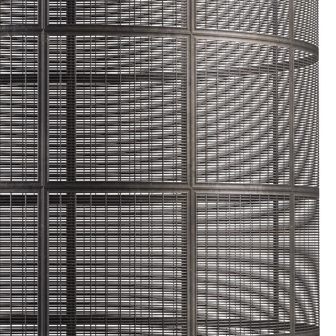 Expanded Metal Mesh Panel Seamless 3D Model - TurboSquid 2413847