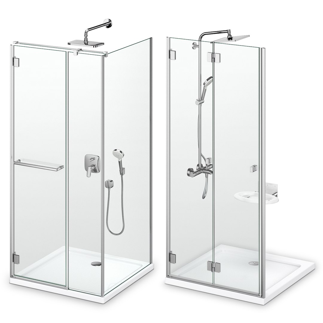 Cabin Showers Radaway Carena 3D Model - TurboSquid 2071881