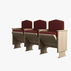 Theatre Chair 3D Models for Download | TurboSquid