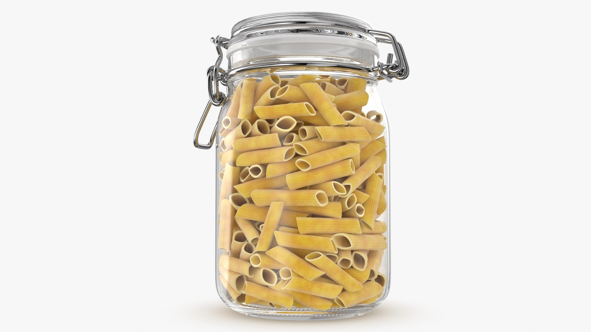3D Model Penne Pasta Jar - TurboSquid 2219890