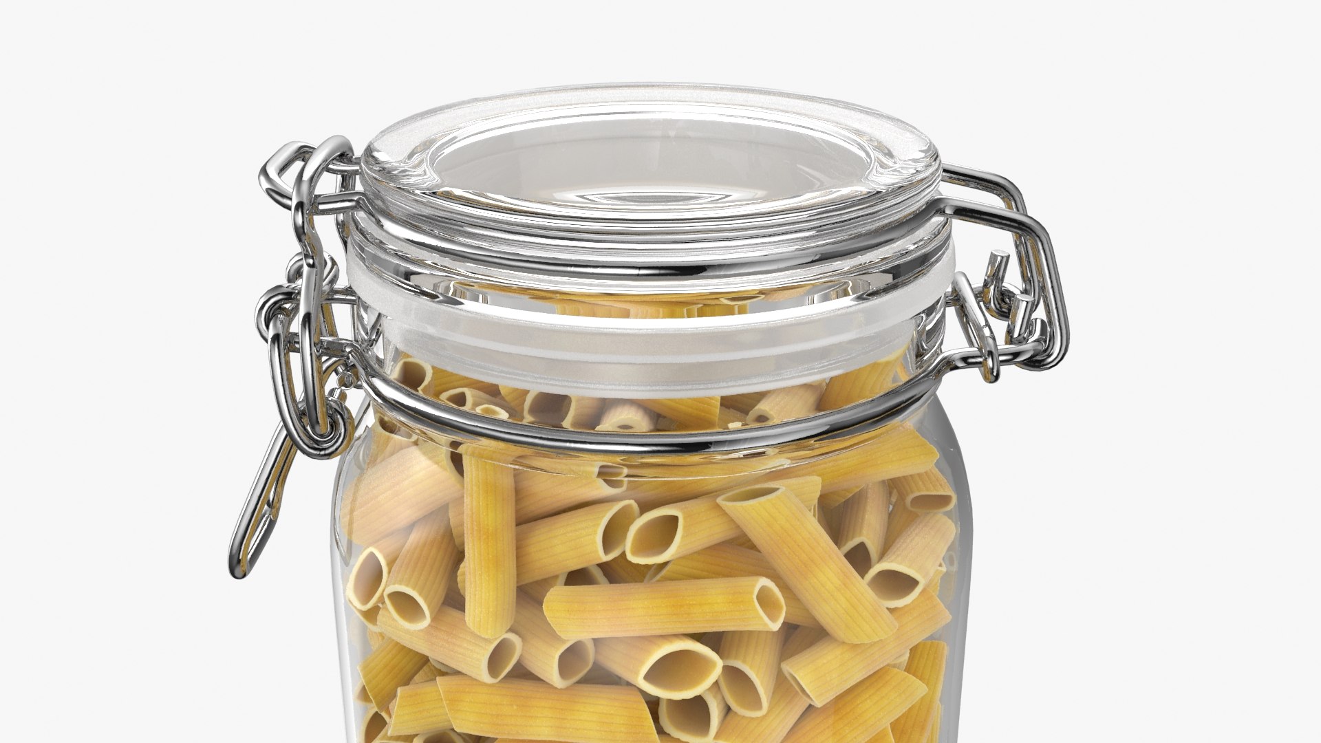 3D Model Penne Pasta Jar - TurboSquid 2219890