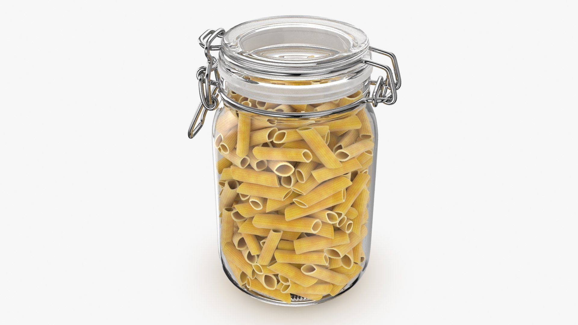 3D Model Penne Pasta Jar - TurboSquid 2219890