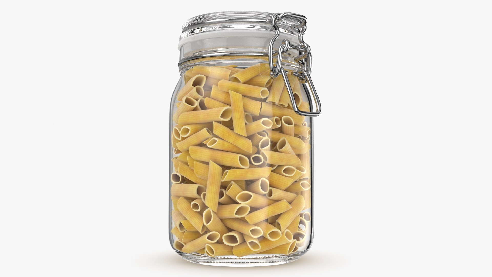 3D Model Penne Pasta Jar - TurboSquid 2219890