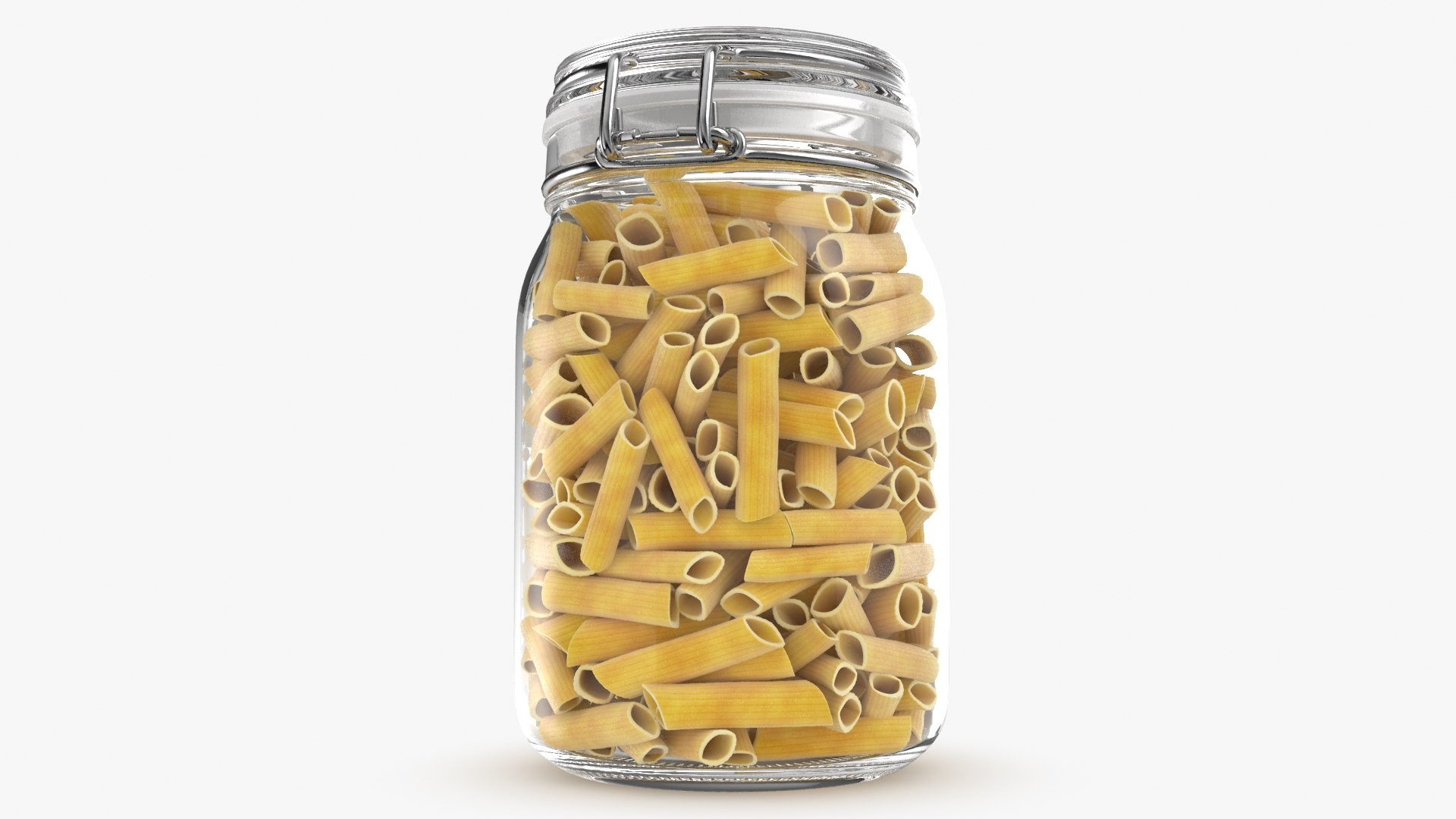 3D Model Penne Pasta Jar - TurboSquid 2219890