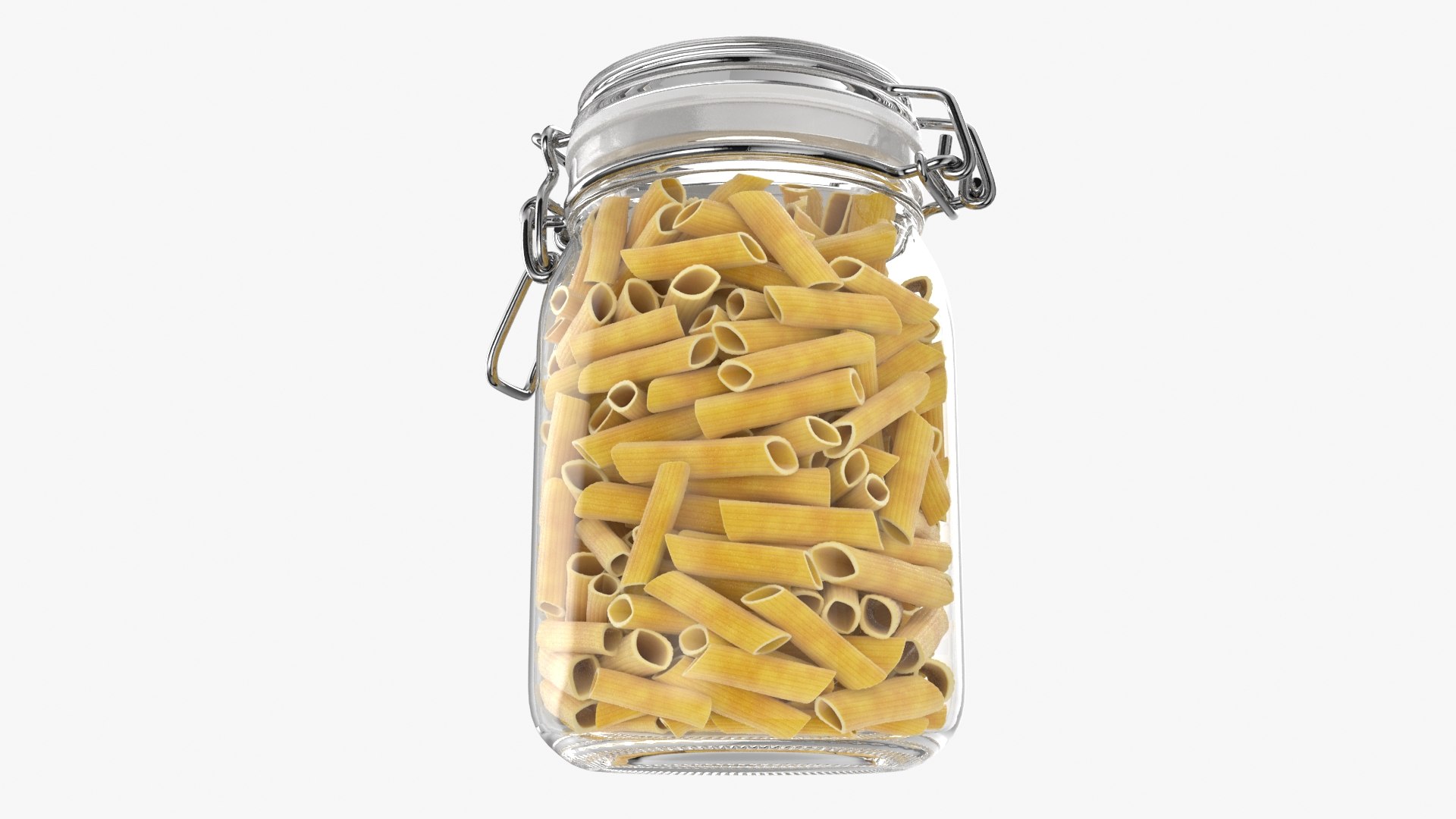 3D Model Penne Pasta Jar - TurboSquid 2219890