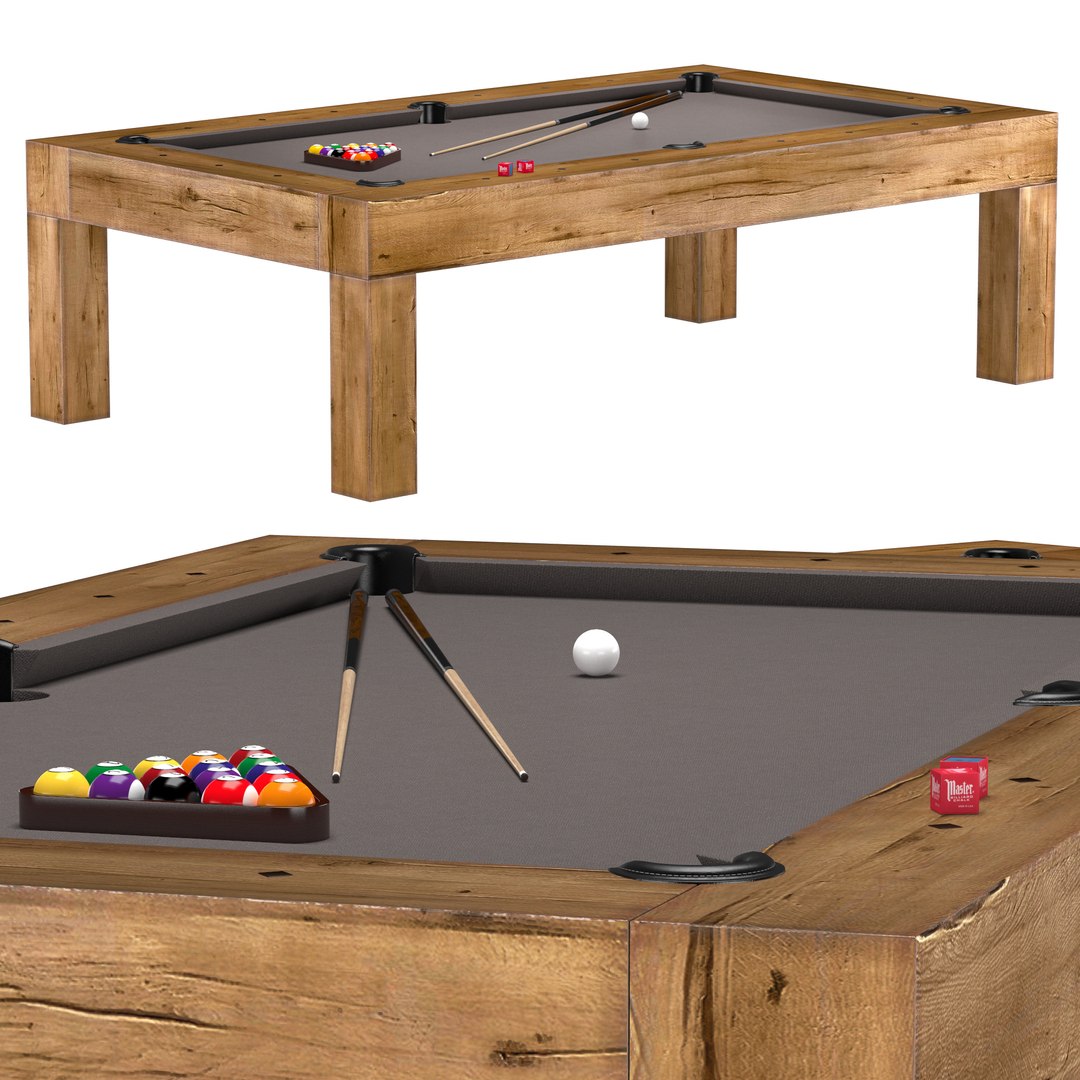 Brunswick Parsons Billiards Table 3D Model - TurboSquid 1862970