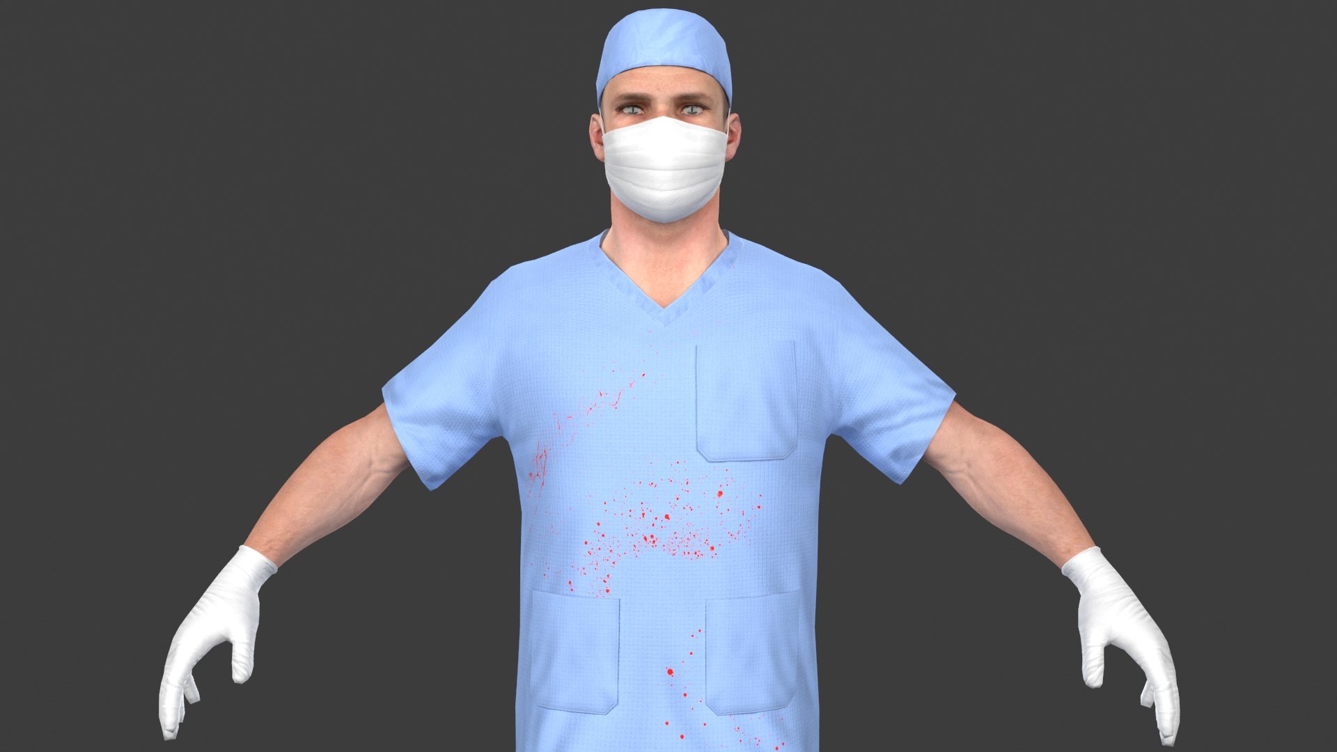 3D Surgeons 4K Model - TurboSquid 1806273