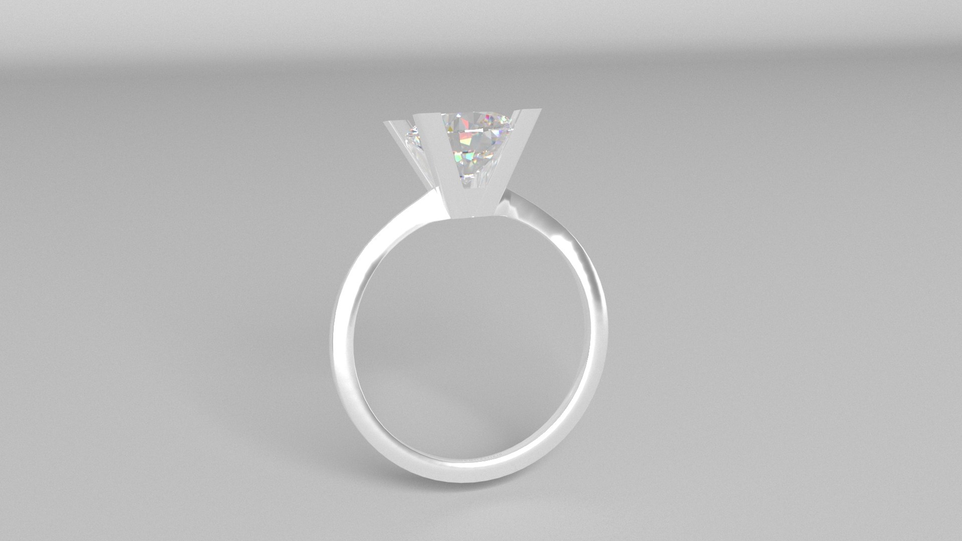 Diamond Ring 3D Model - TurboSquid 1909337