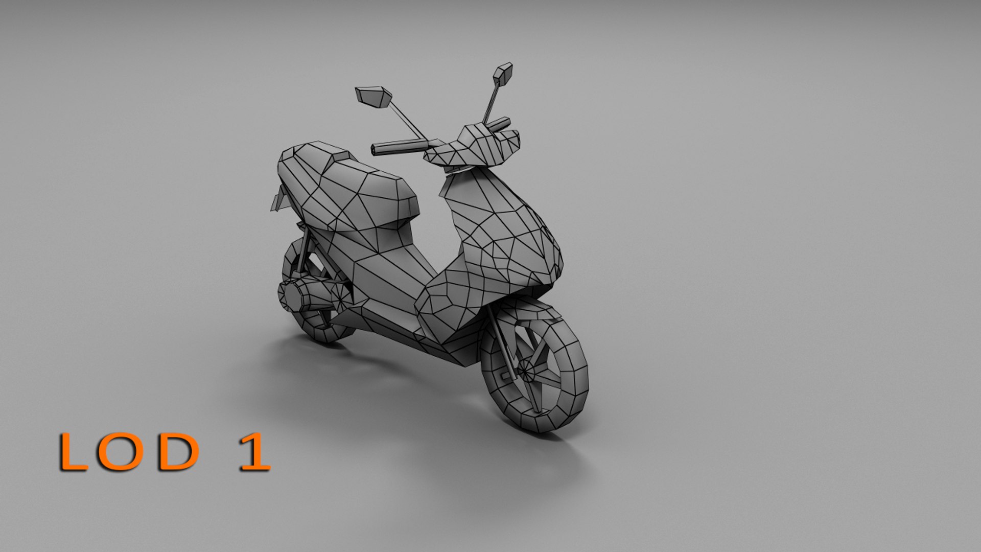 3D Model Scooter - TurboSquid 1199121