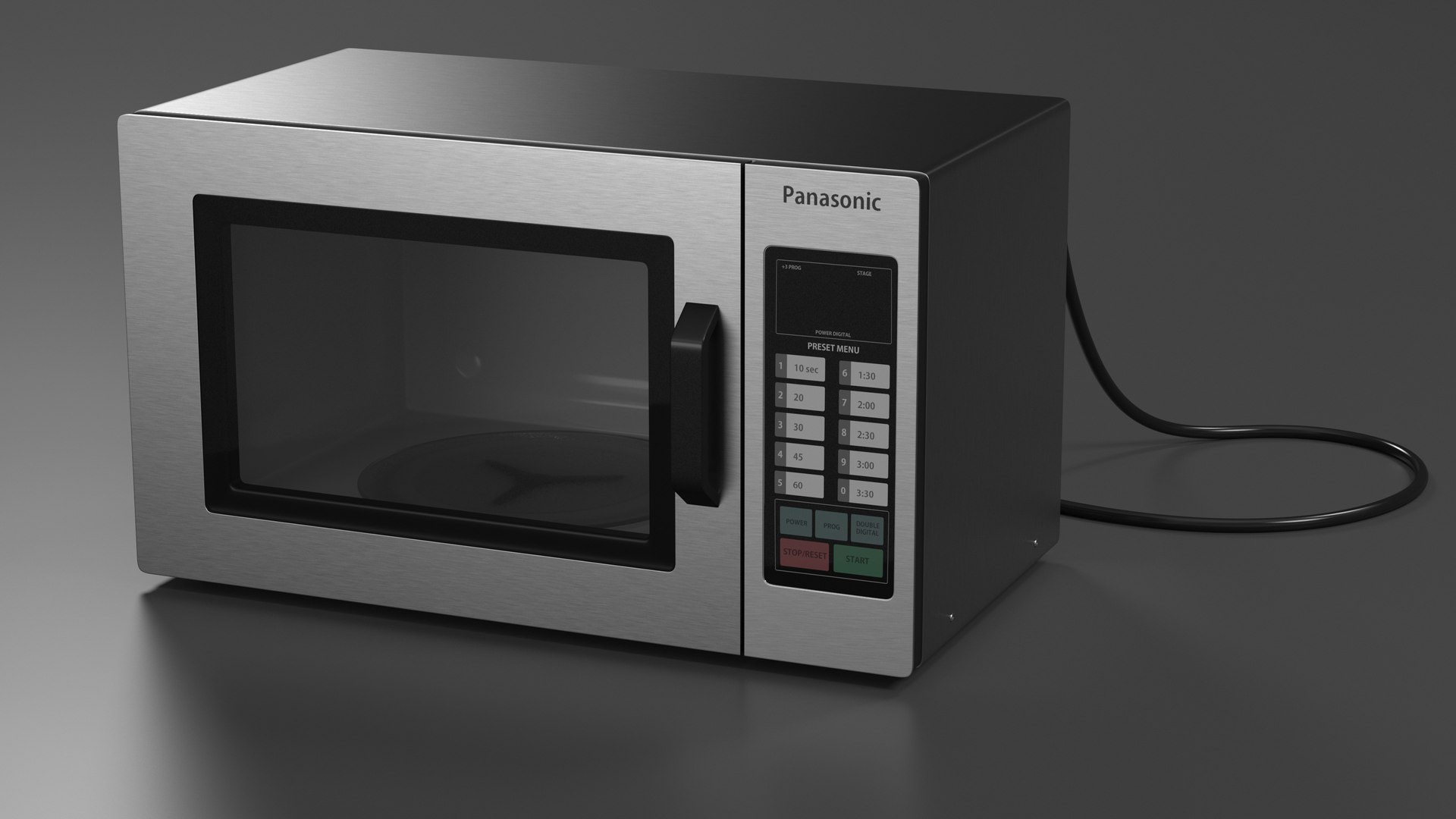 Panasonic Microwave Oven Model - TurboSquid 2198557