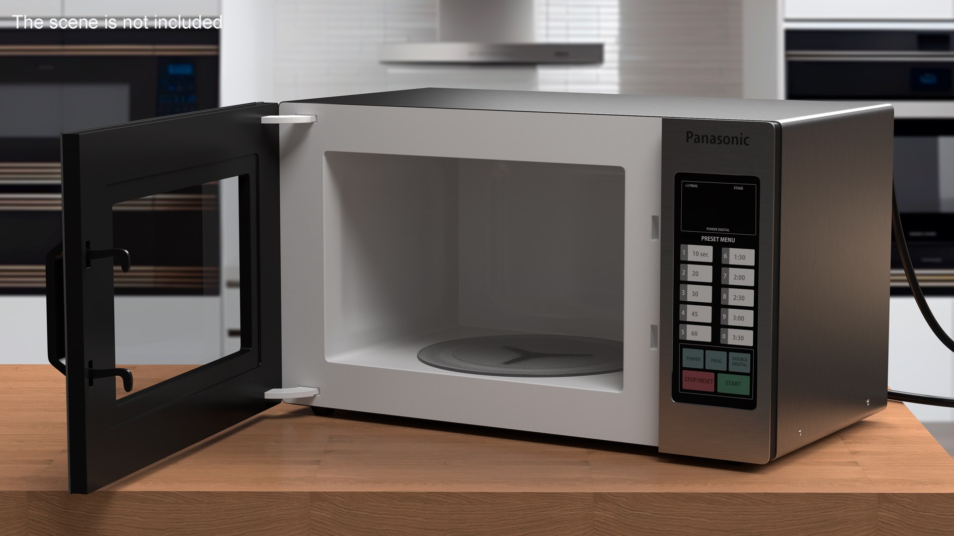 Panasonic Microwave Oven Model - TurboSquid 2198557