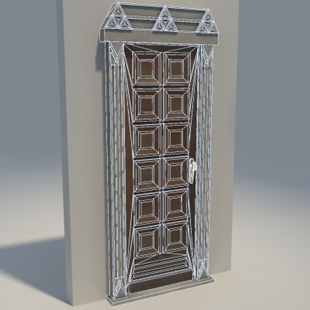 maya solid wooden door