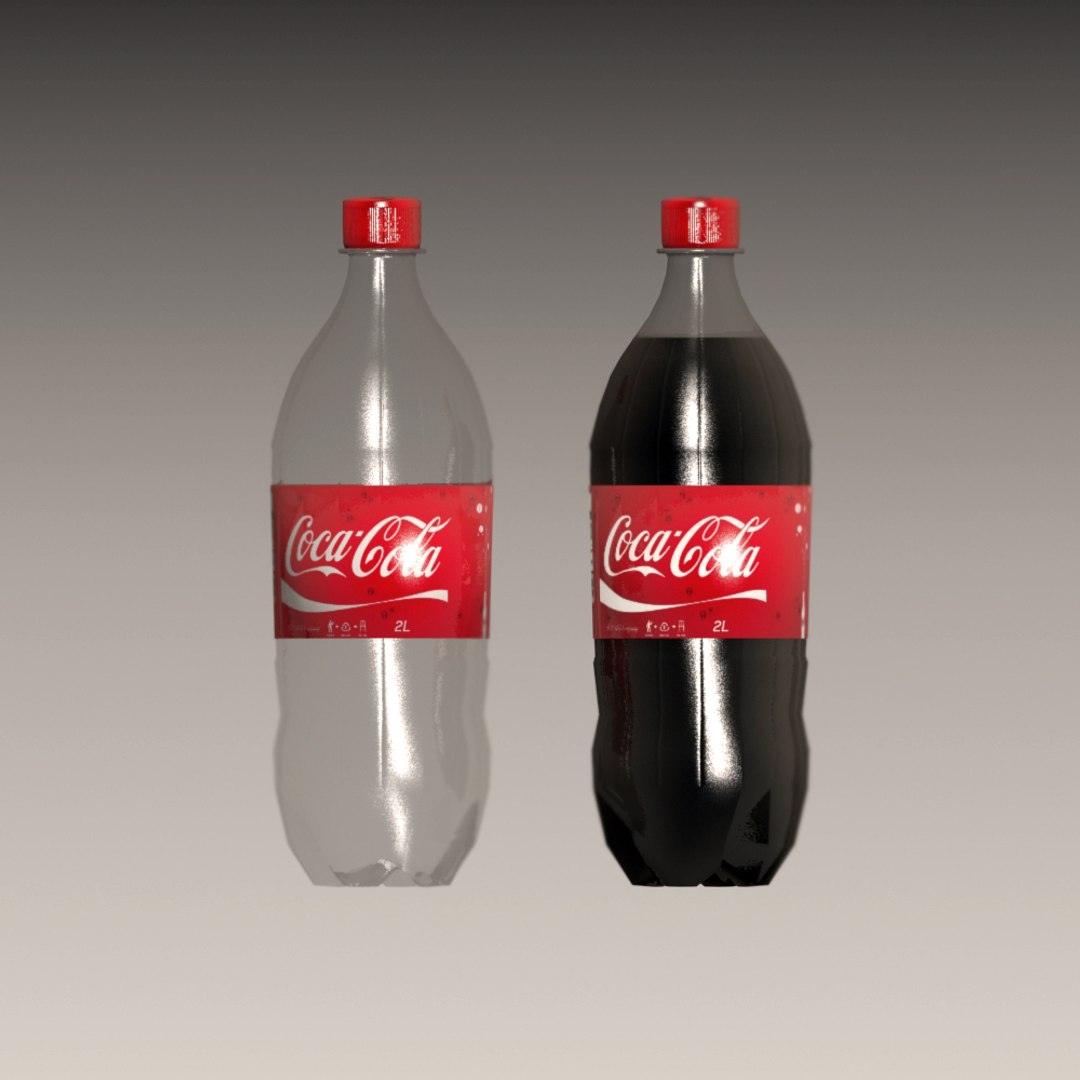max soda bottle coca