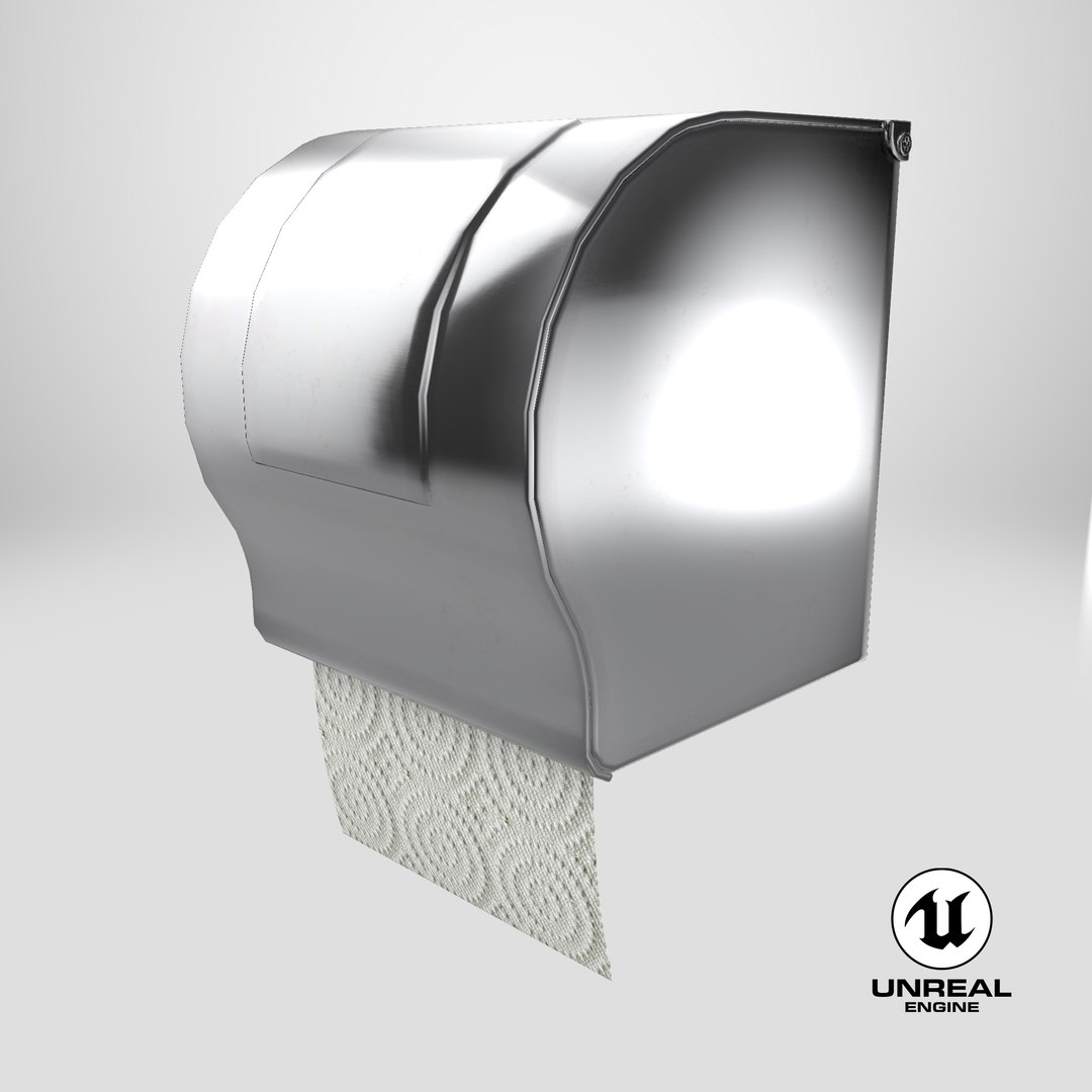 3D Model Toilet Paper Holder - TurboSquid 1953499
