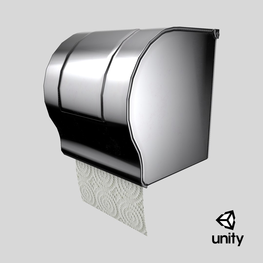 3D Model Toilet Paper Holder - TurboSquid 1953499