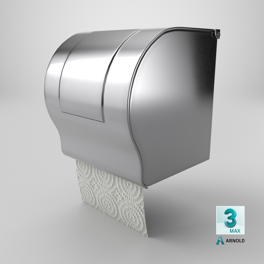 3D Model Toilet Paper Holder - TurboSquid 1953499