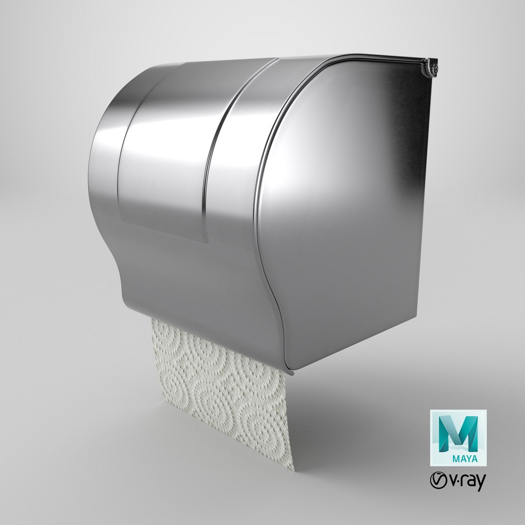 3D Model Toilet Paper Holder - TurboSquid 1953499