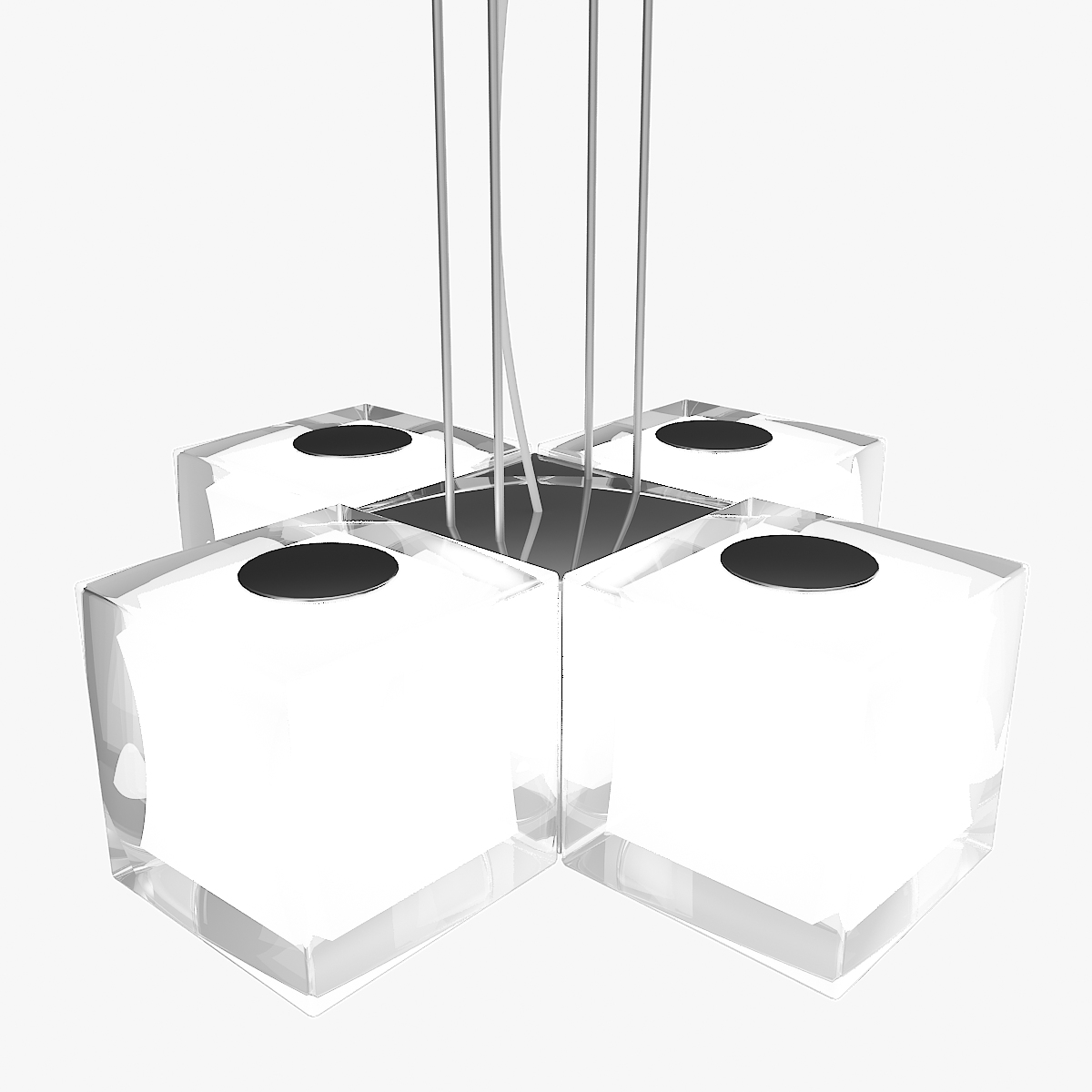 3D spot light fixtures cube model - TurboSquid 1190702
