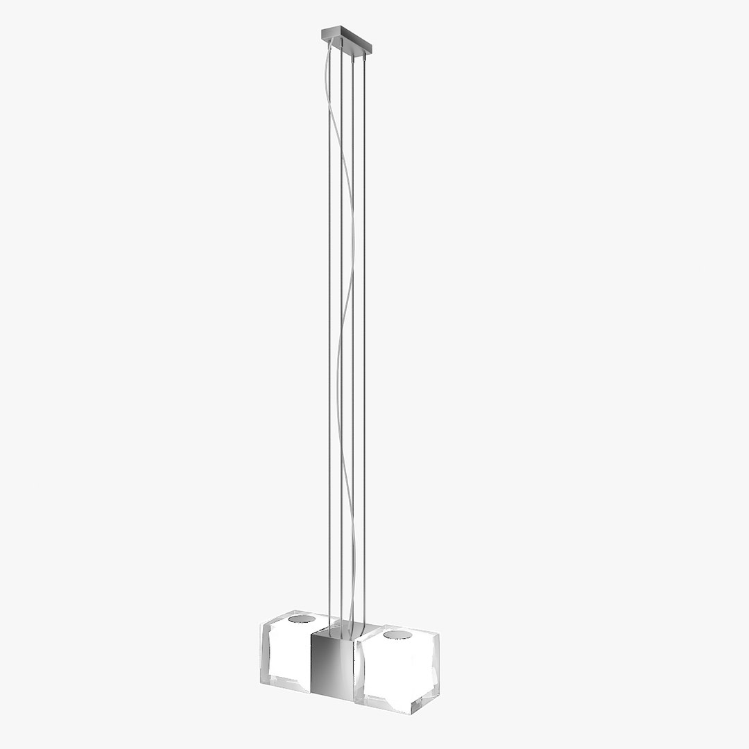 3D Spot Light Fixtures Cube Model - TurboSquid 1190702