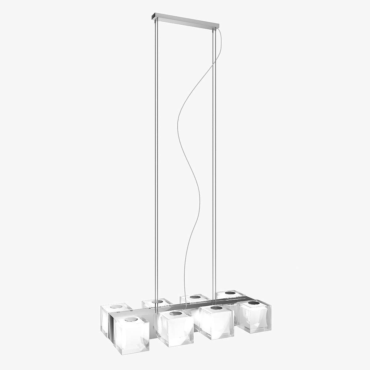3D spot light fixtures cube model - TurboSquid 1190702