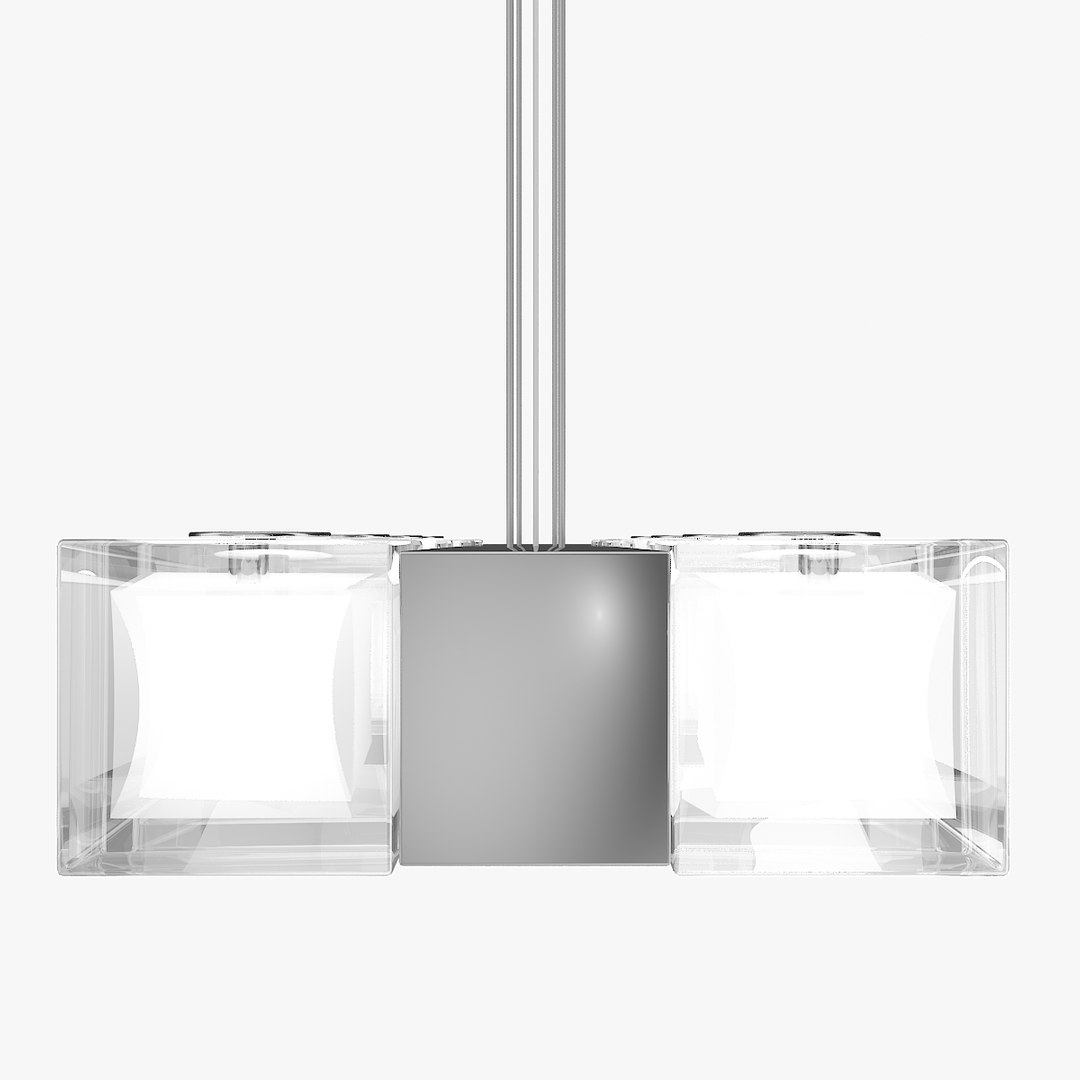 3D Spot Light Fixtures Cube Model - TurboSquid 1190702