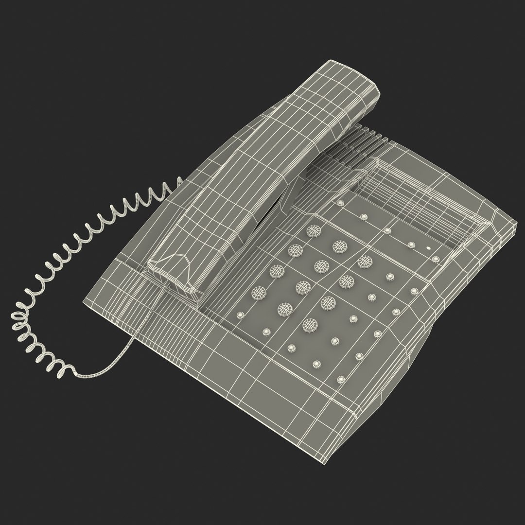 3d Max Ip Telephone Elmeg Ip290