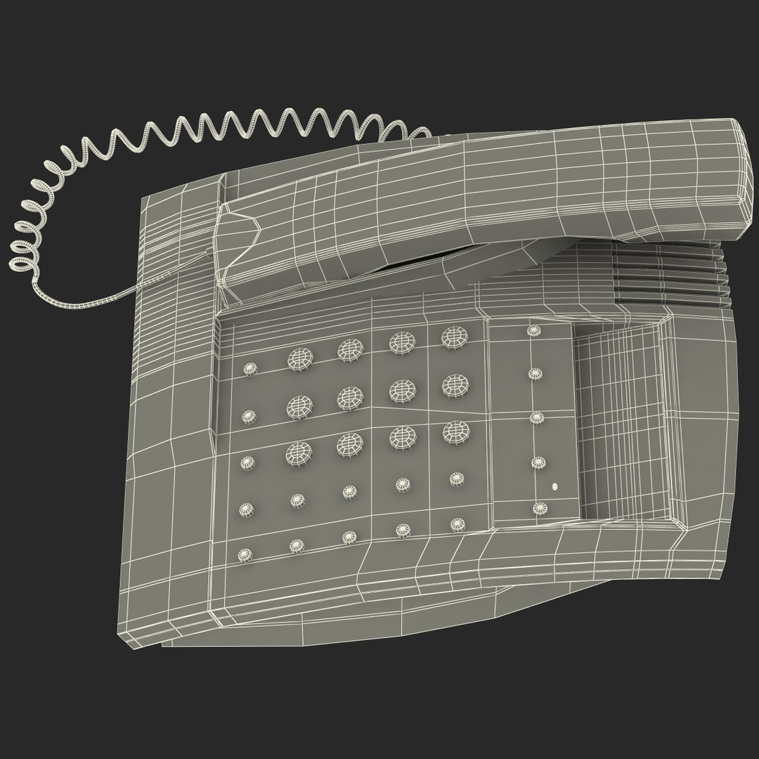 3d Max Ip Telephone Elmeg Ip290