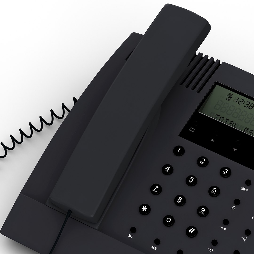 3d Max Ip Telephone Elmeg Ip290