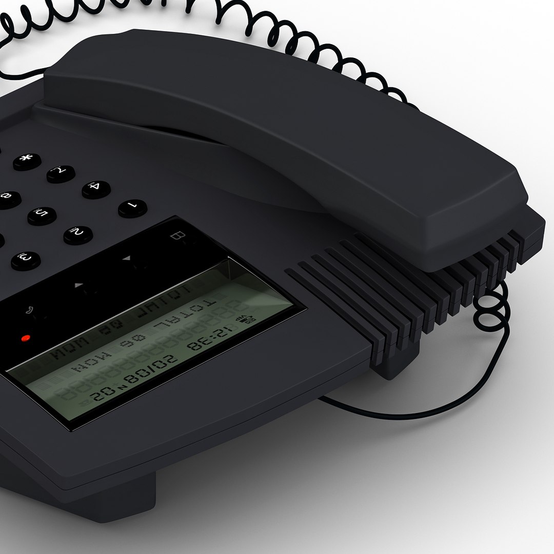 3d Max Ip Telephone Elmeg Ip290