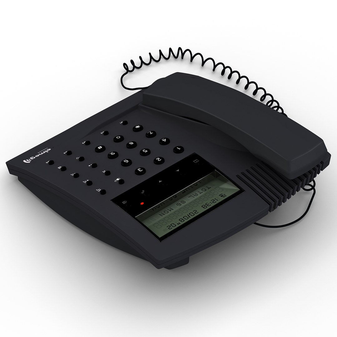 3d Max Ip Telephone Elmeg Ip290